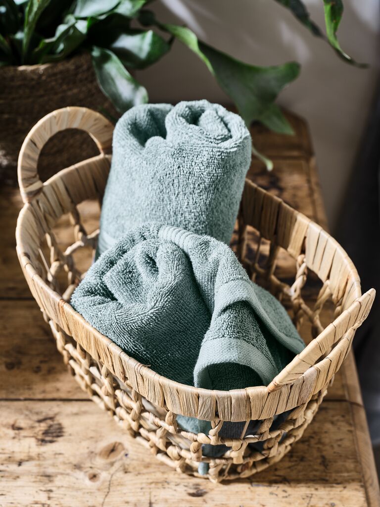 Prosop baie KARLSTAD 50x100 petrol