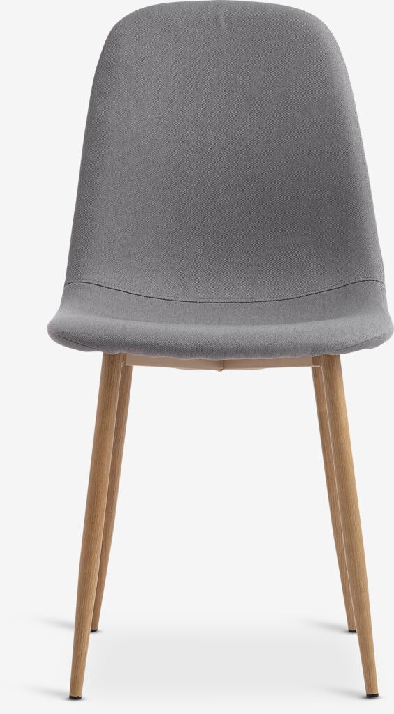 Стул JONSTRUP серый/дуб