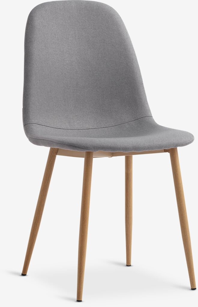 Scaun JONSTRUP gri/stejar