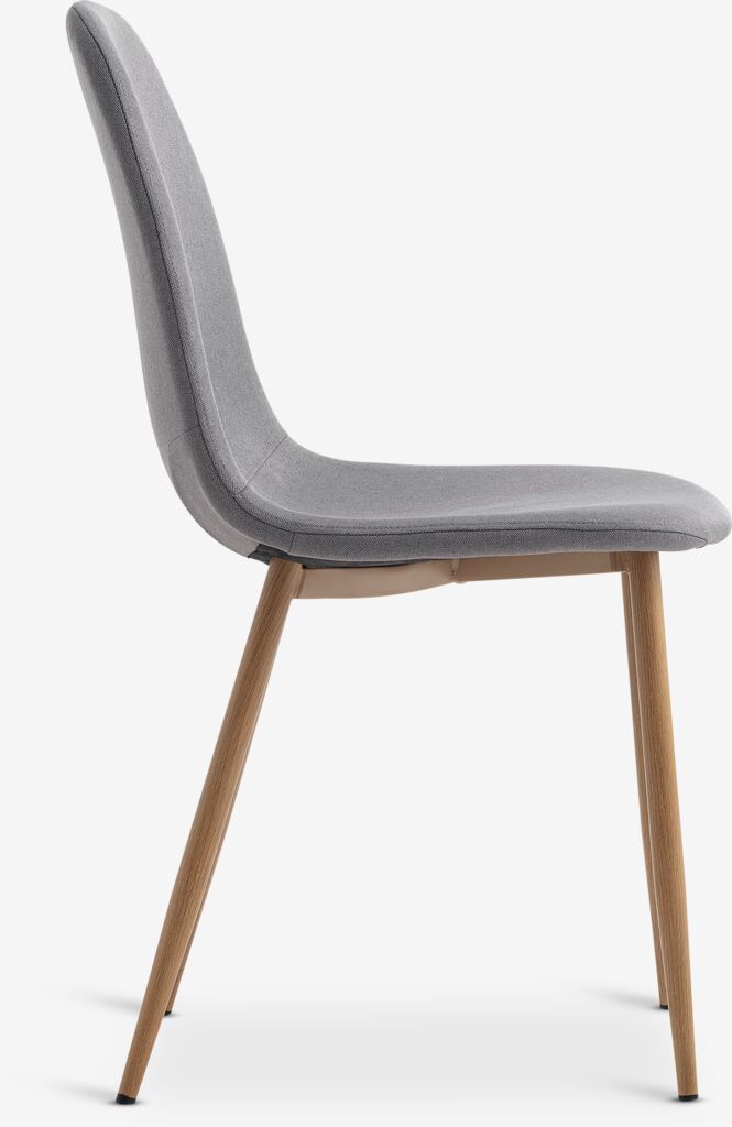 Стул JONSTRUP серый/дуб