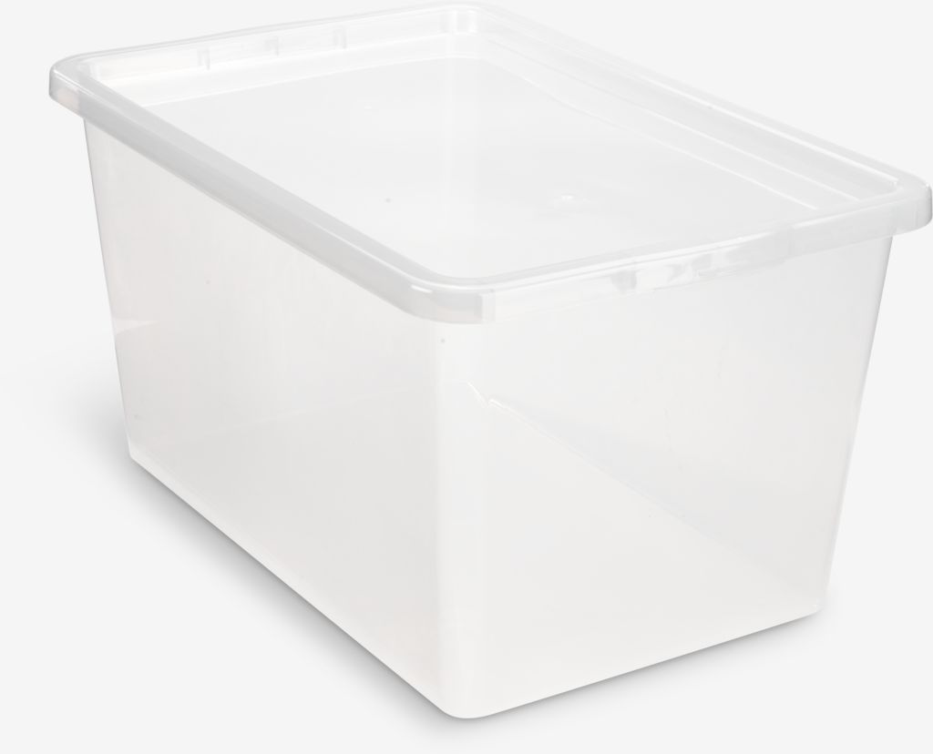 Ящик для хранения BASIC BOX 52л с крышкой
