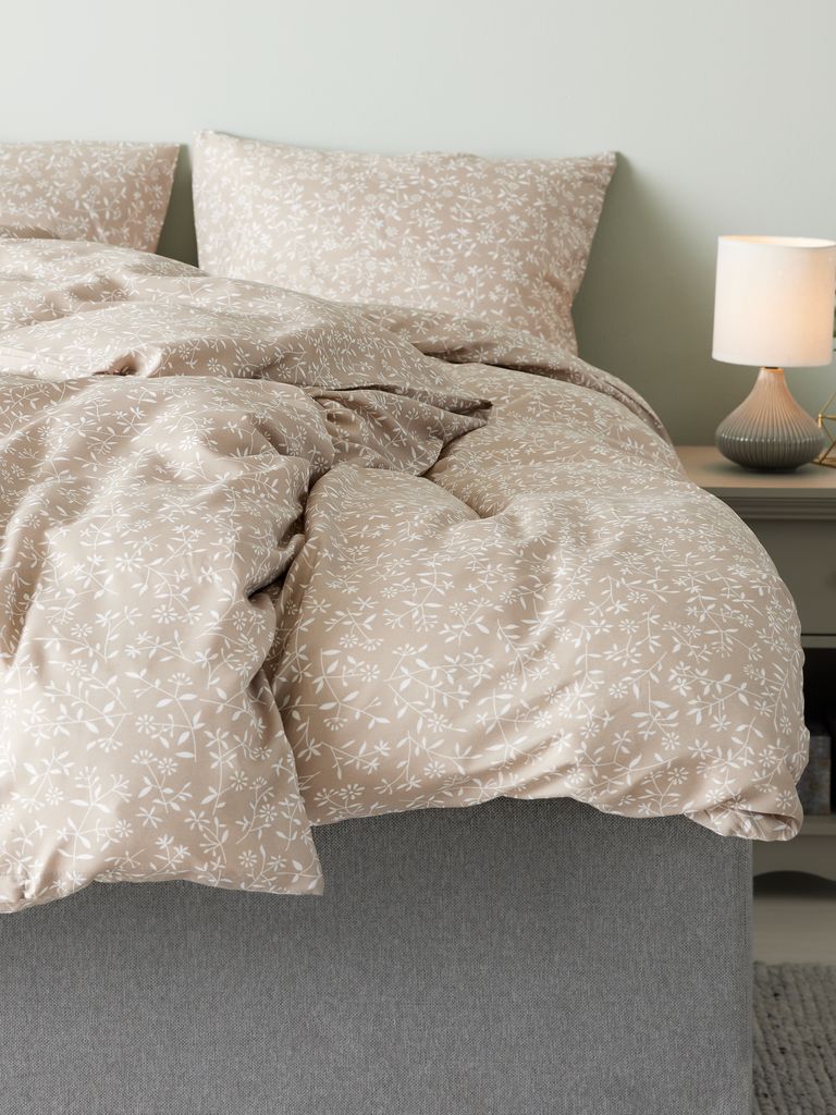 Lenjerie pat BELLA Micro 140x200 gri