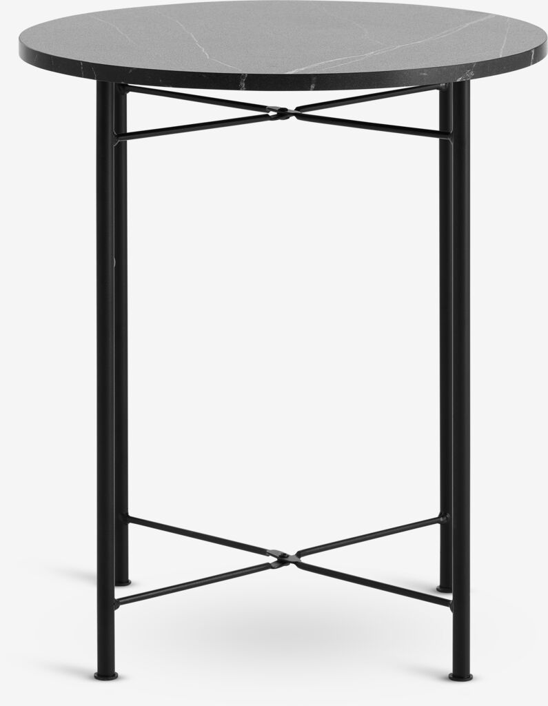 Măsuță cafea TURUP Ø40 aspect marmură