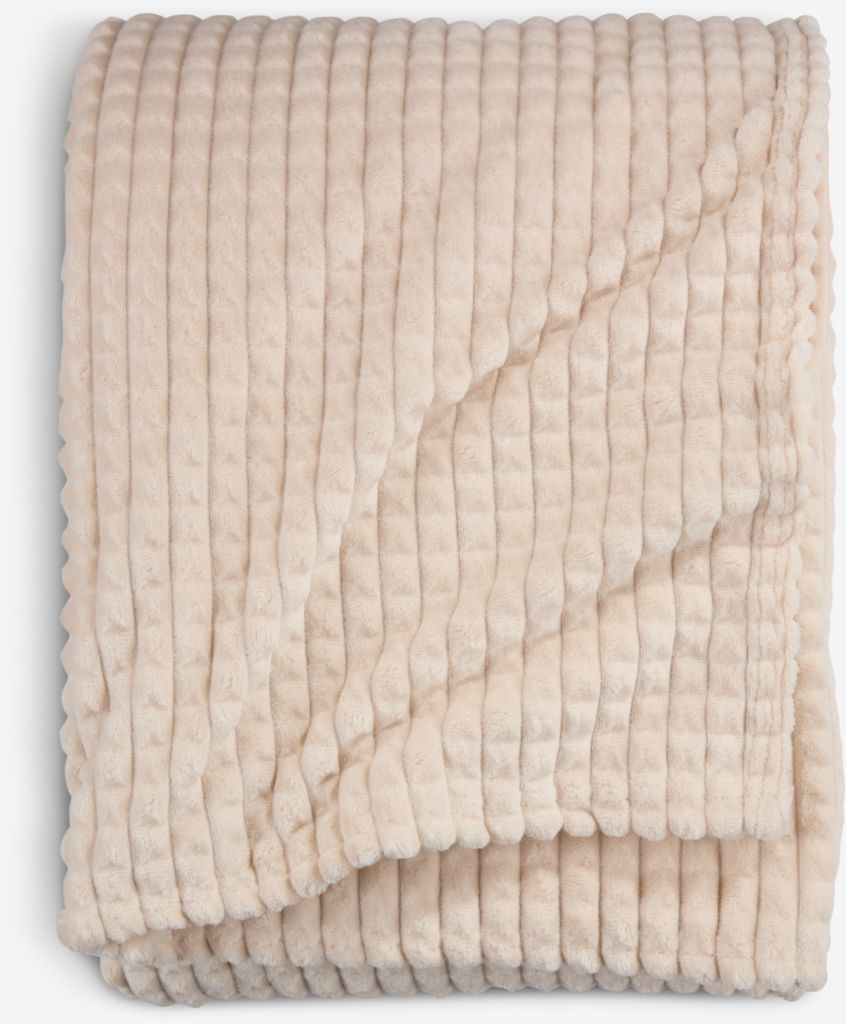 Cuvertură HAGTORN 200x220 fleece bej